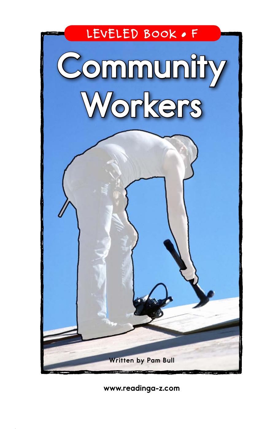 Community Workers - Touch Stories