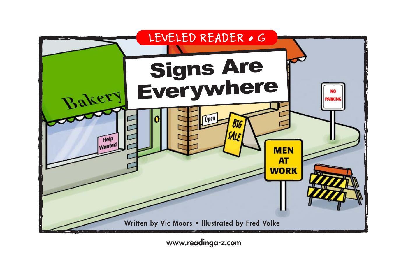 Signs Are Everywhere - Touch Stories