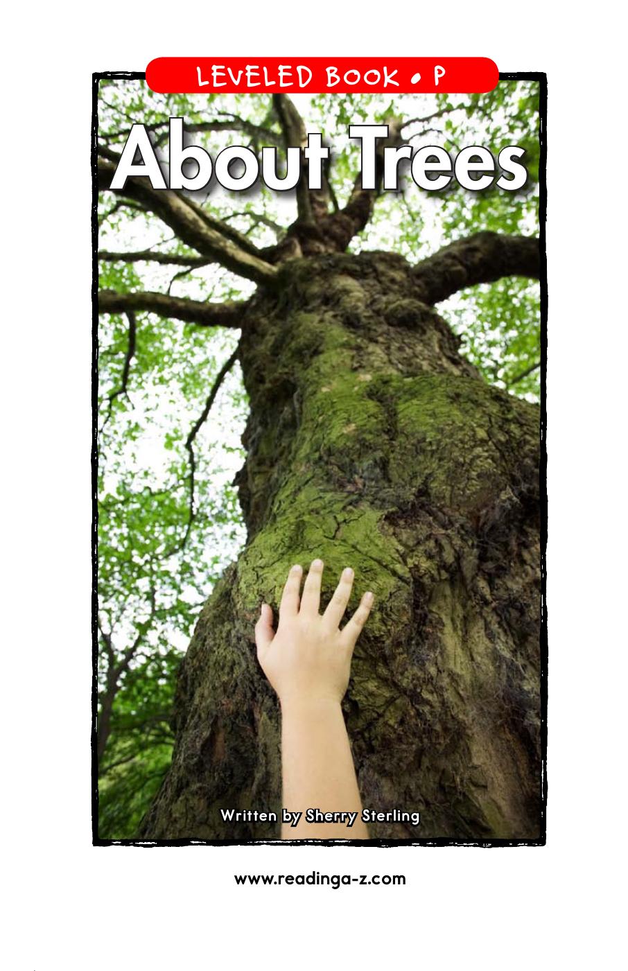 About Trees - Touch Stories