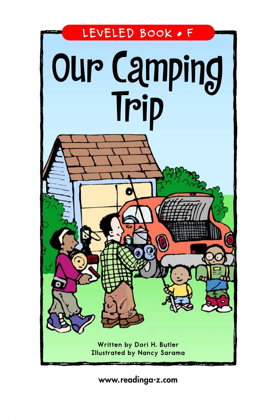 Our Camping Trip - Touch Stories