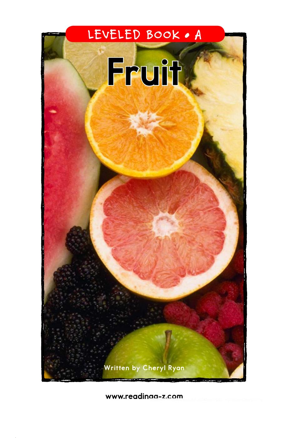 Fruit - Touch Stories