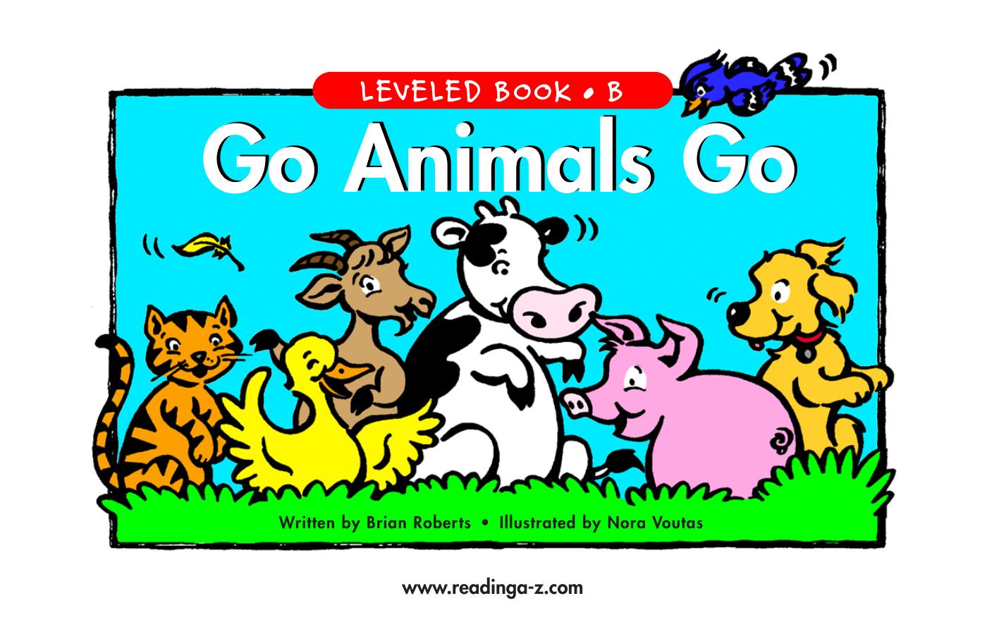 Go Animals Go - Touch Stories