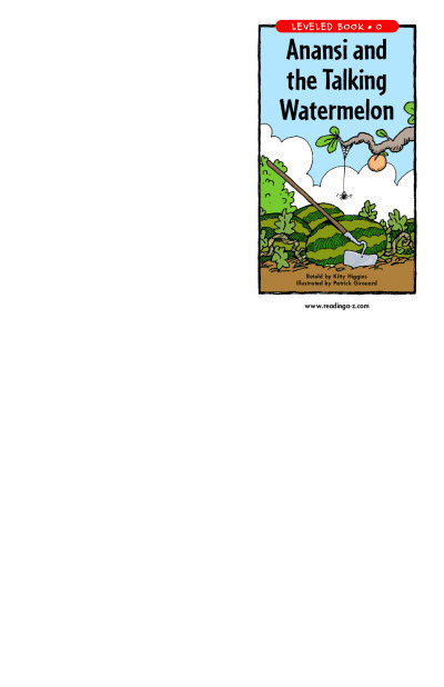 Anansi and the talking Watermelon - Touch Stories