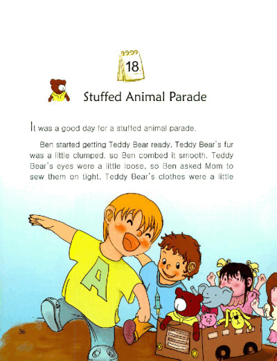 Stuffed Animal Parade - Touch Stories