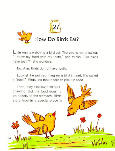 How Do Birds Eat? - Touch Stories